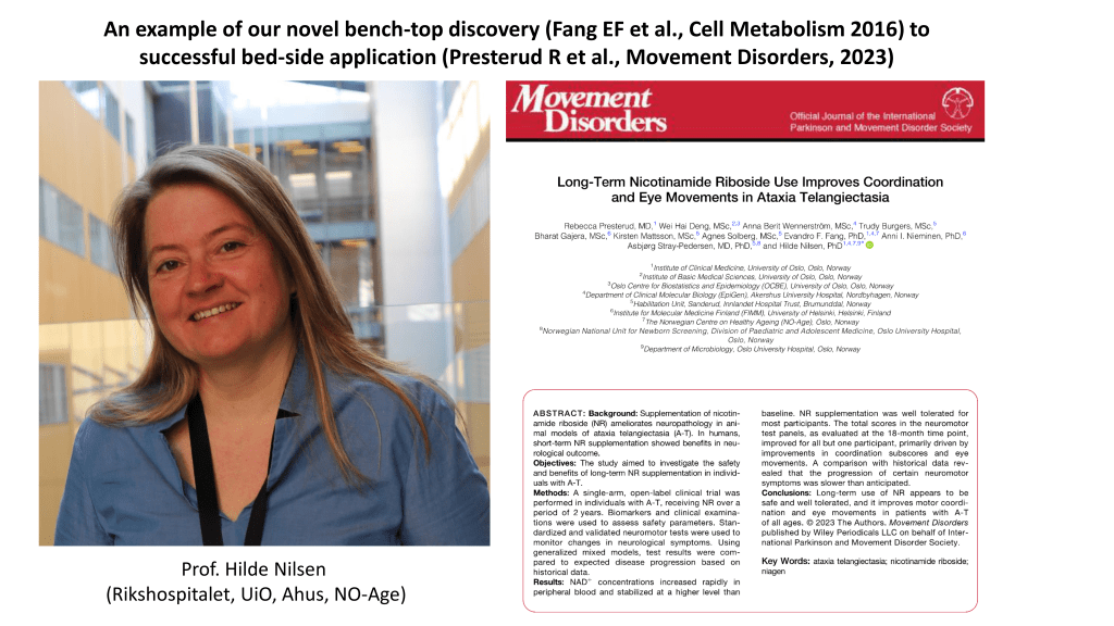 Prof. Hilde Nilsen leads a 2-year clinical trial showing a promising ...